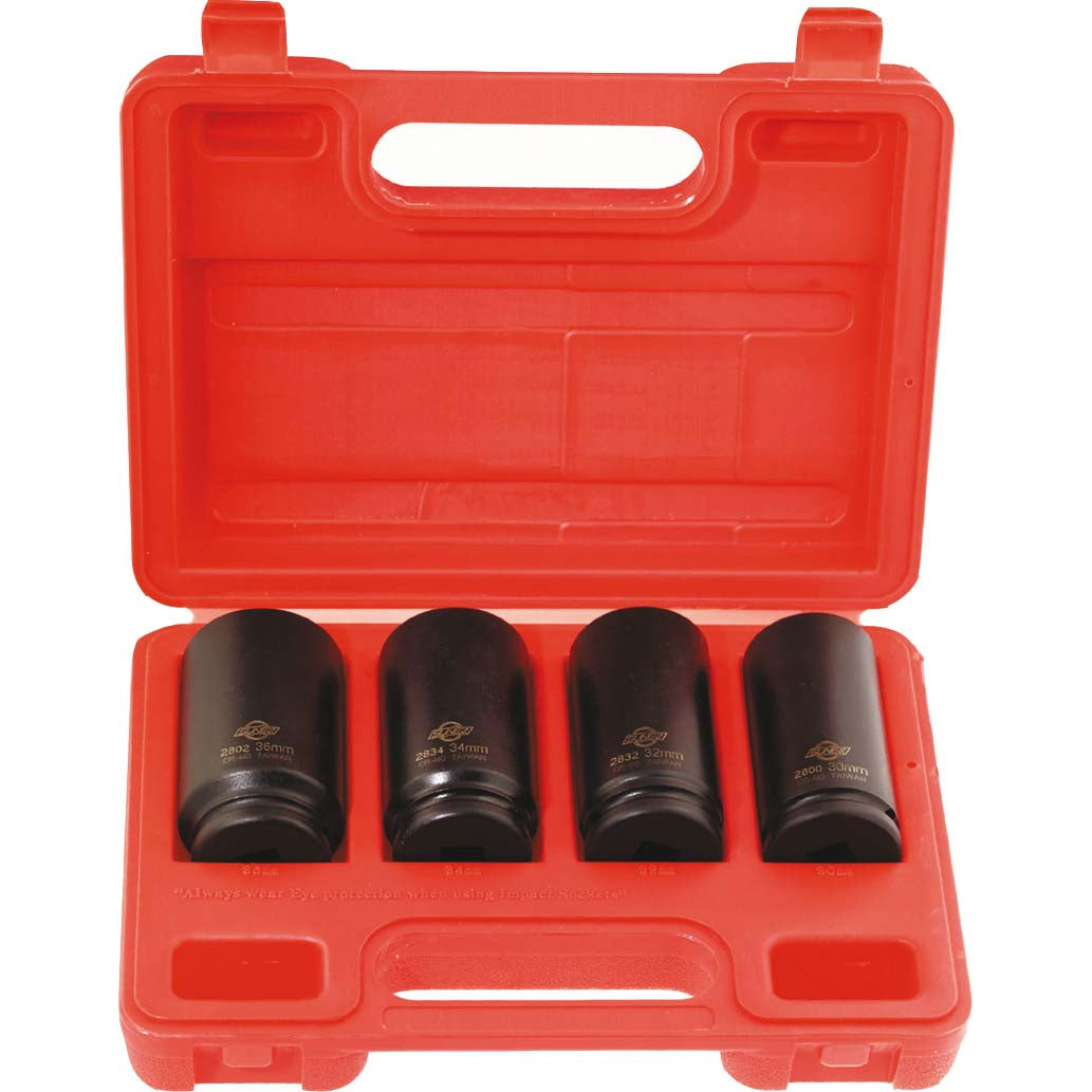 4PC 1/2"DR DEEP SPINDLE NUT IMP SET SX-2838 – hutsiestoolsales